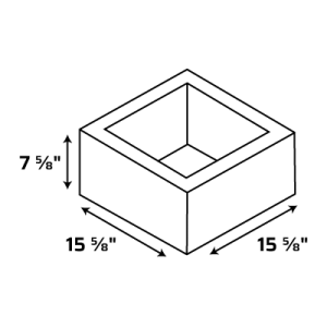 16-8-16 Pilaster - A-1 Block